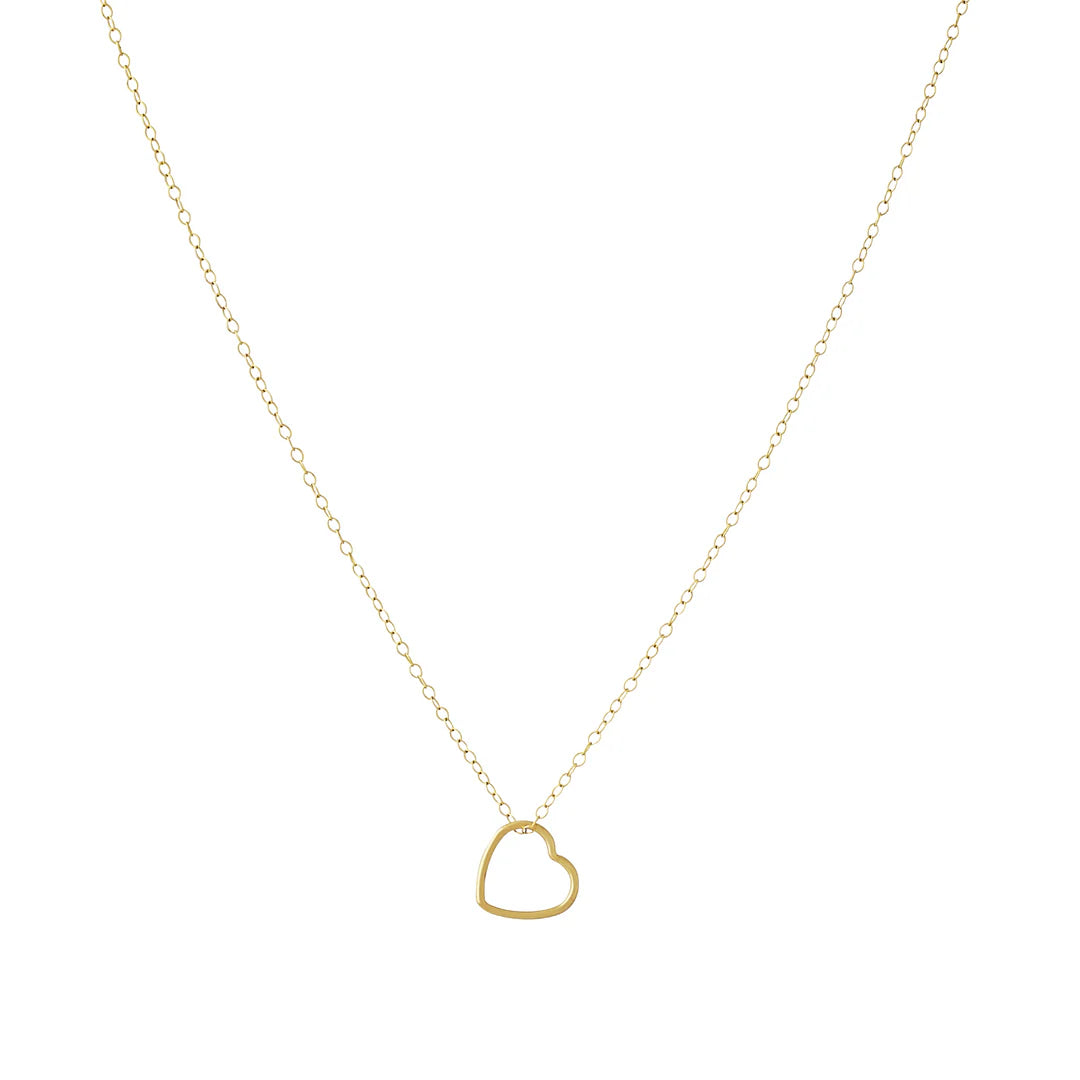 Coeur Gold Necklace – Jaccadeaux